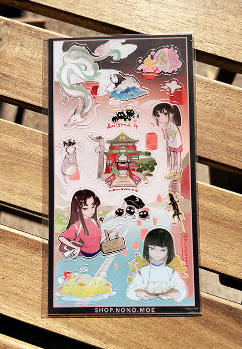 Ghibli Sticker Sheet - Spirited Away – nonomoe