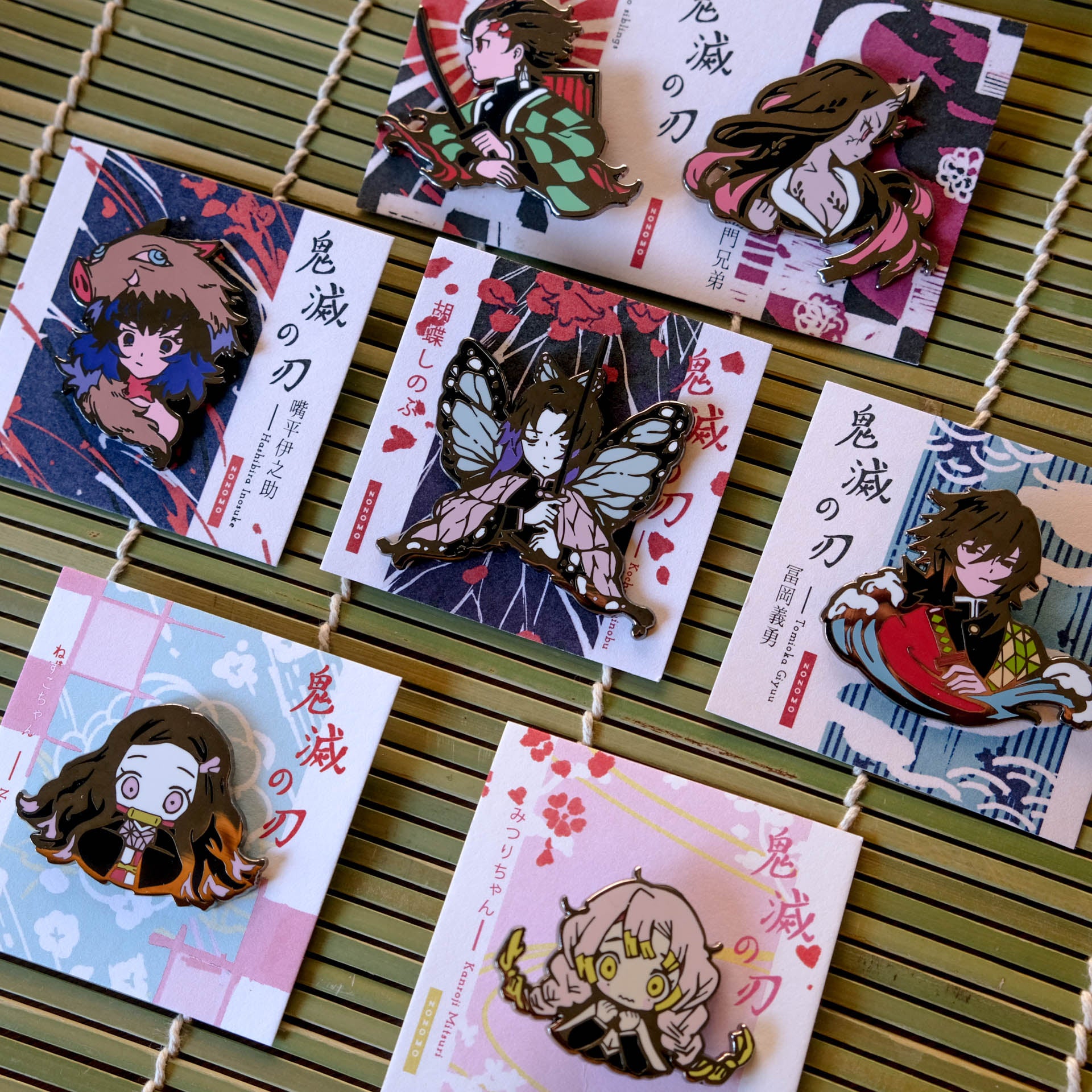 Demon Slayer - Inosuke Enamel Pin – nonomoe